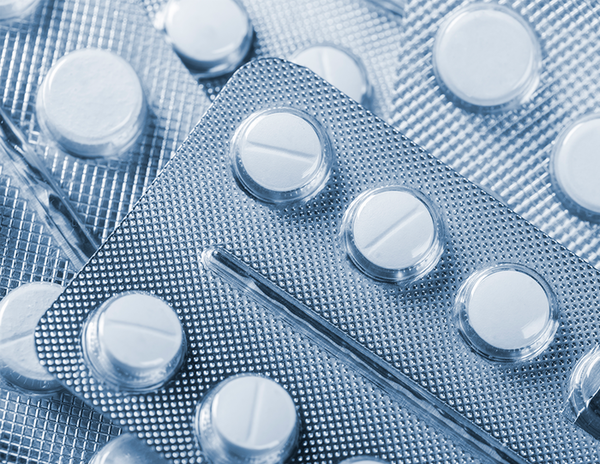 Blisterpakning af medicin | Strandmøllen